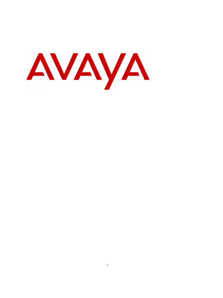 Avaya Aura Conferencing Port Matrix | PDF | Port (Computer Networking ...