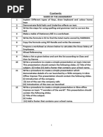 LibreOffice Writer Practical Assignments | PDF | Spreadsheet | Data Type