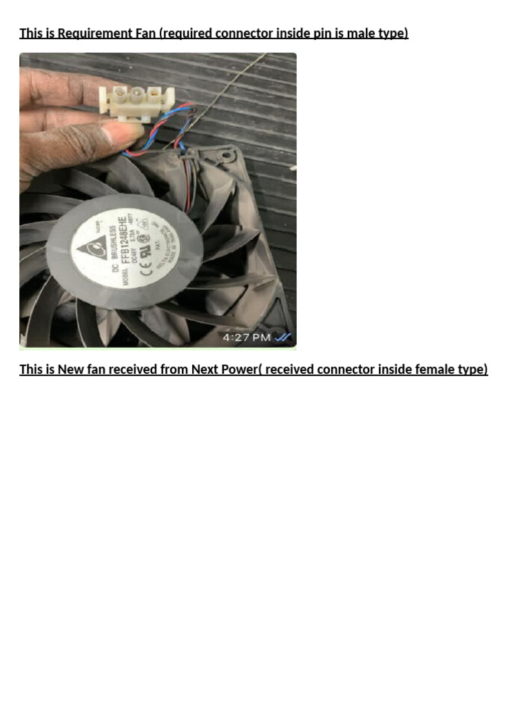 This Is Requirement Fan | PDF