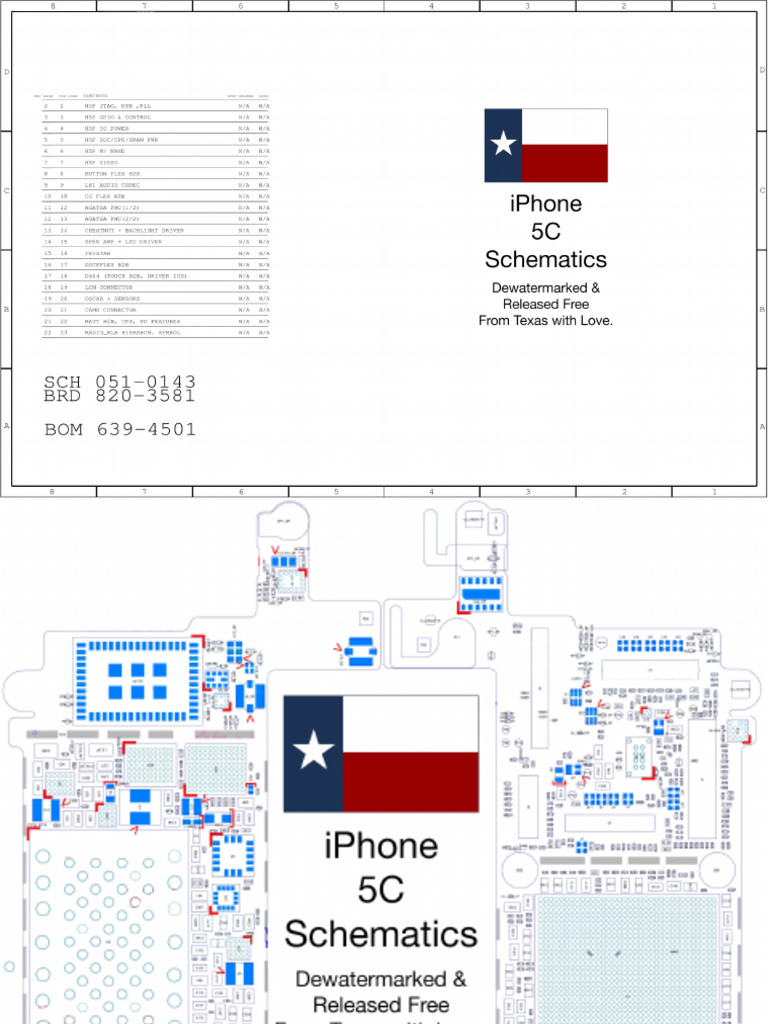 Iphone 5C Schematics | PDF