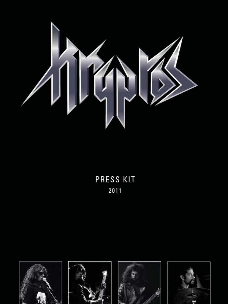Kryptos PressKit 2011 | PDF | Musicians | Rock Music