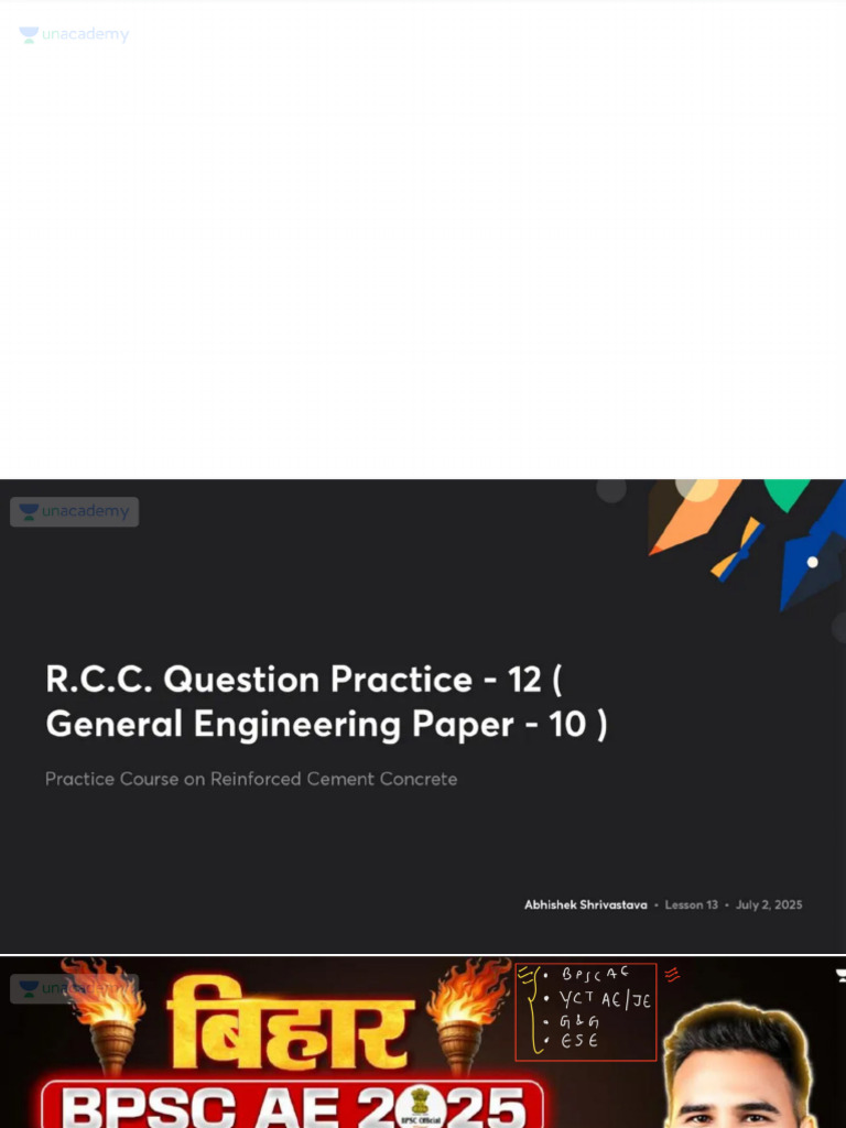 RCC Question Practice 12 General Engineering Paper 10 With Anno | PDF