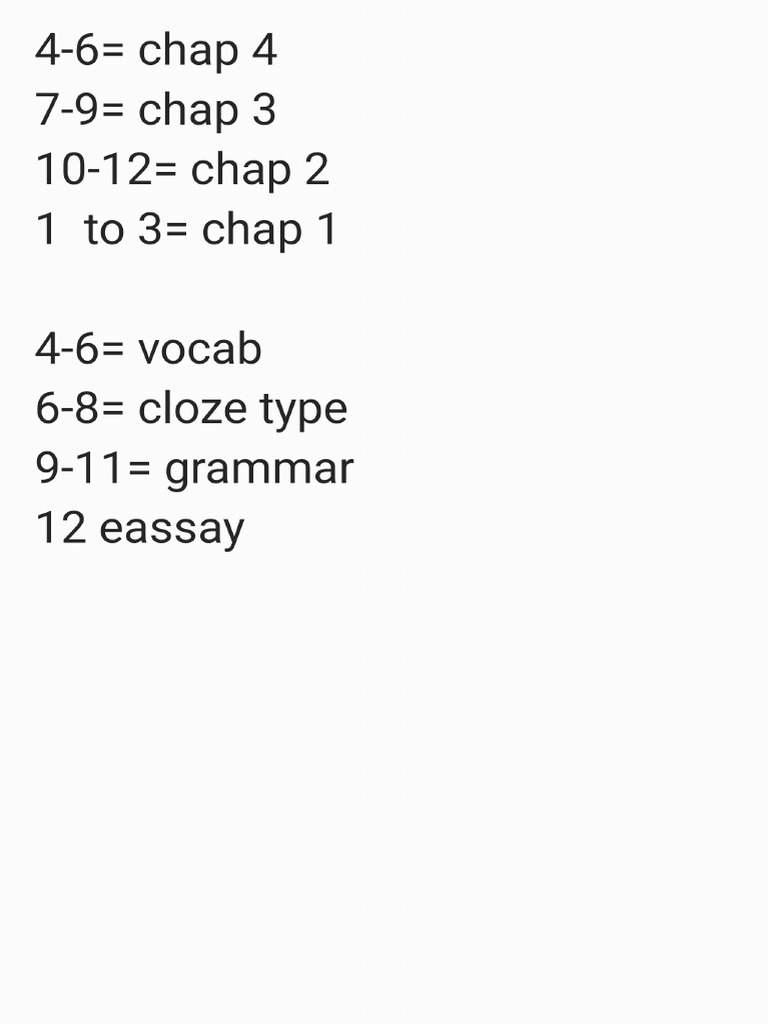 Time Table For English | PDF