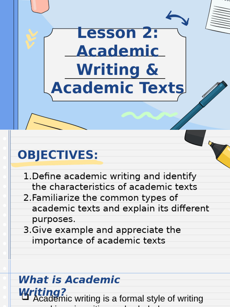 Key Features of Academic Writing | PDF | Essays | Thesis