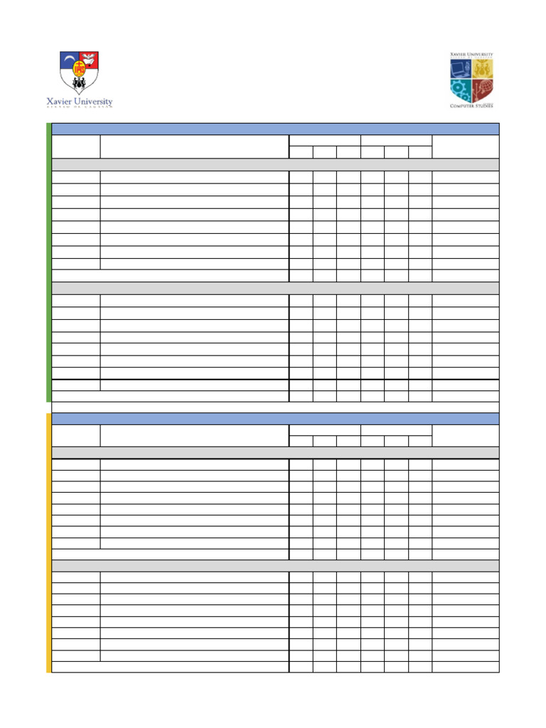 BSCS Sy 2020-21 | PDF | Computing | Computer Science