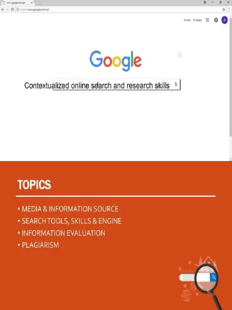 TOPIC 3conceptualized Online Search and Research Skills | PDF