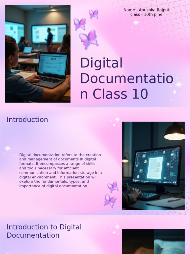 Digital Documentation for Class 10 | PDF | Documentation | Information
