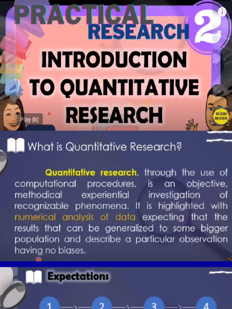 PR2 Quantitative PPT 1.defination and Characteristics | PDF