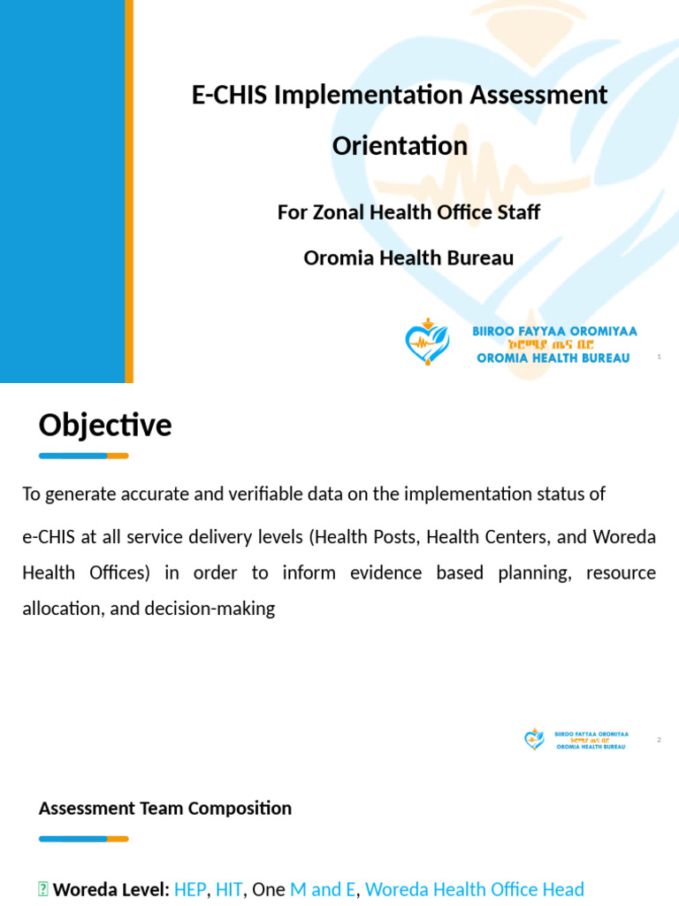 ECHIS Assessment Orientation Updated | PDF | Computing