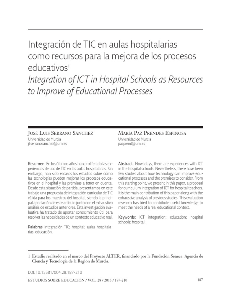 TIC Aulas Hosp | PDF | Maestros | Enseñando