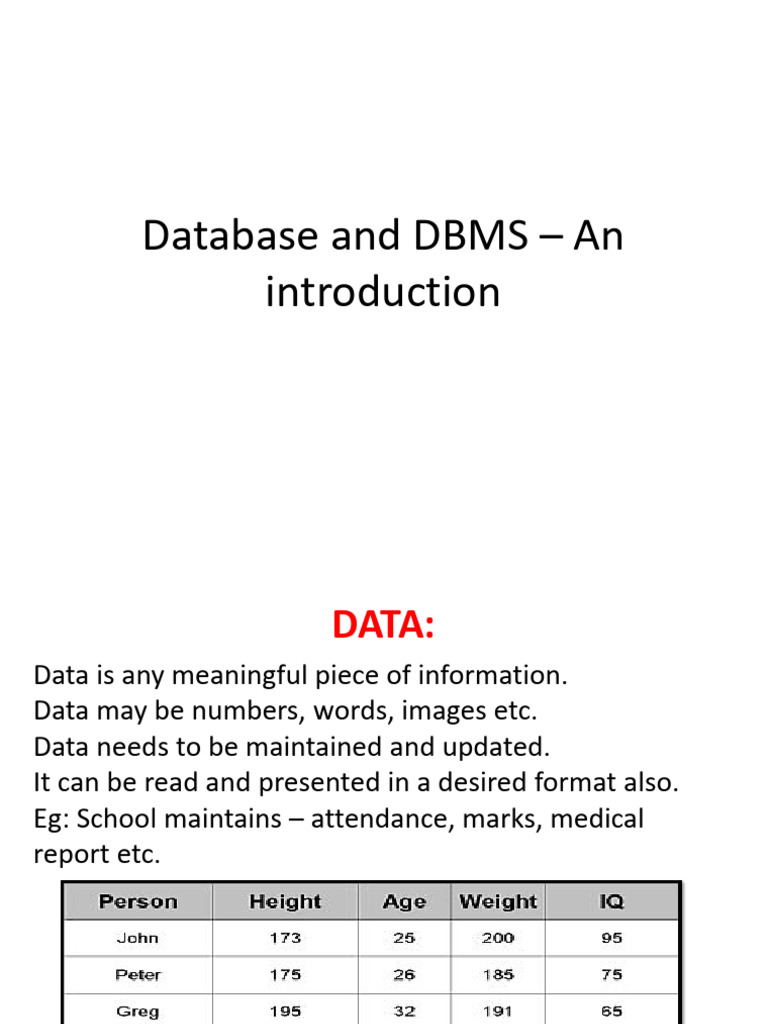 Introduction to Database Management Systems | PDF