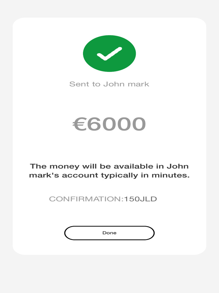 Zelle Payment Proof Generator 2 | PDF