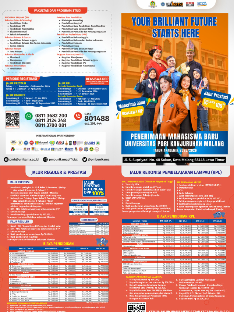 Brosur PMB 2025 2026 A | PDF