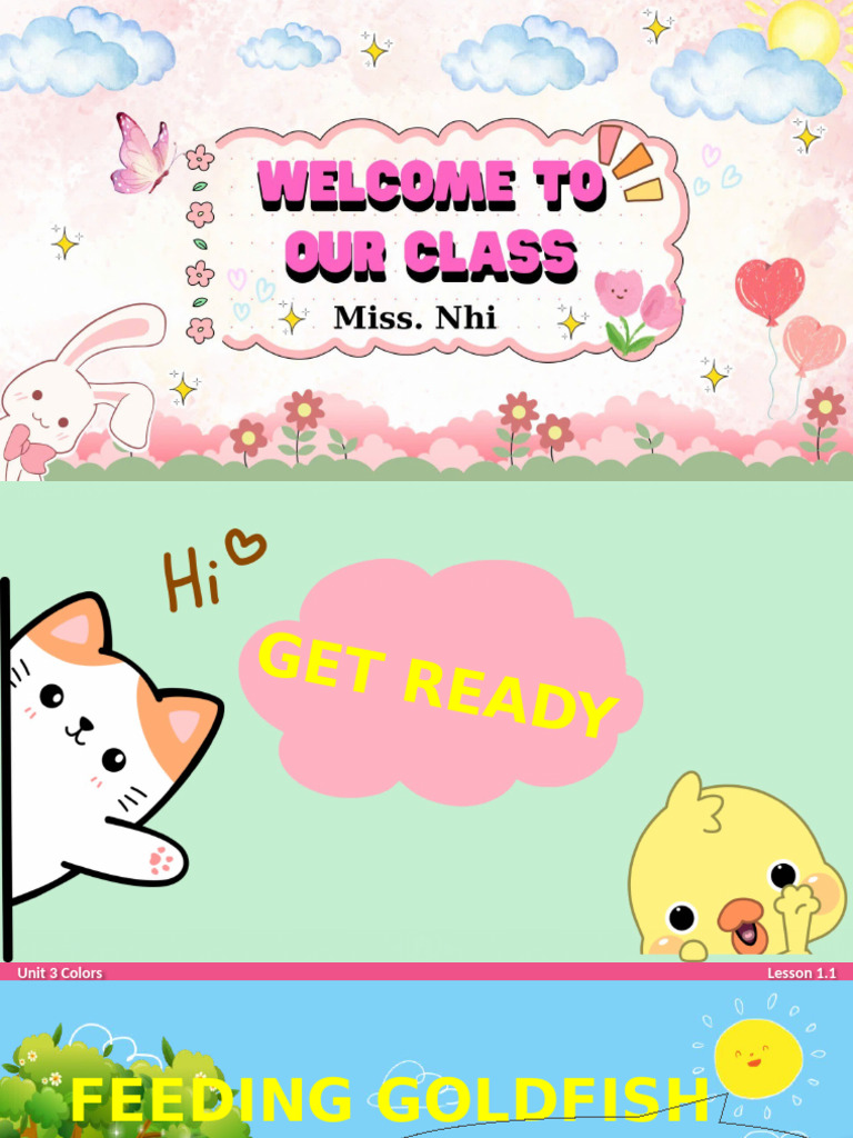 Unit 3 Colors - Lesson 1 GRADE 1 | PDF