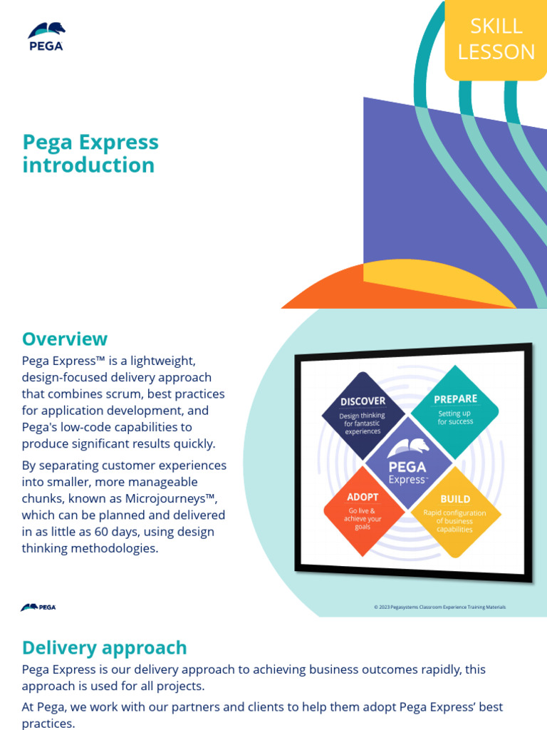 Pega Express: Agile Design Delivery | PDF | Scrum (Software Development ...