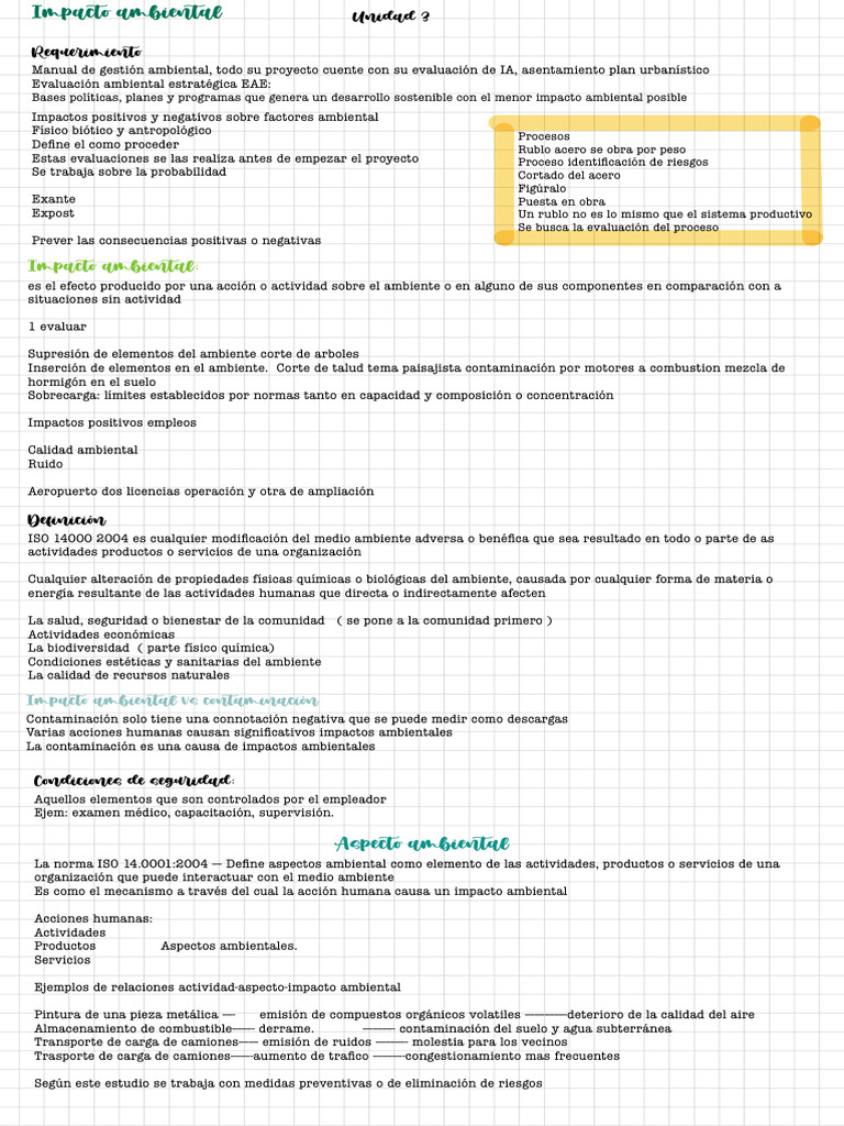 Impacto Ambiental 2 | PDF | Entorno natural | Contaminación