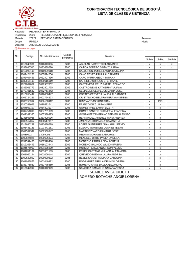 SF Lunes CTB TRF | PDF