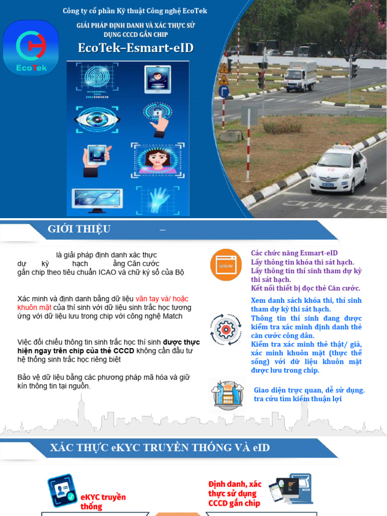 Giới Thiệu-Hệ Thống Xác Thực CCCD - C2 - Tổng Quan | PDF