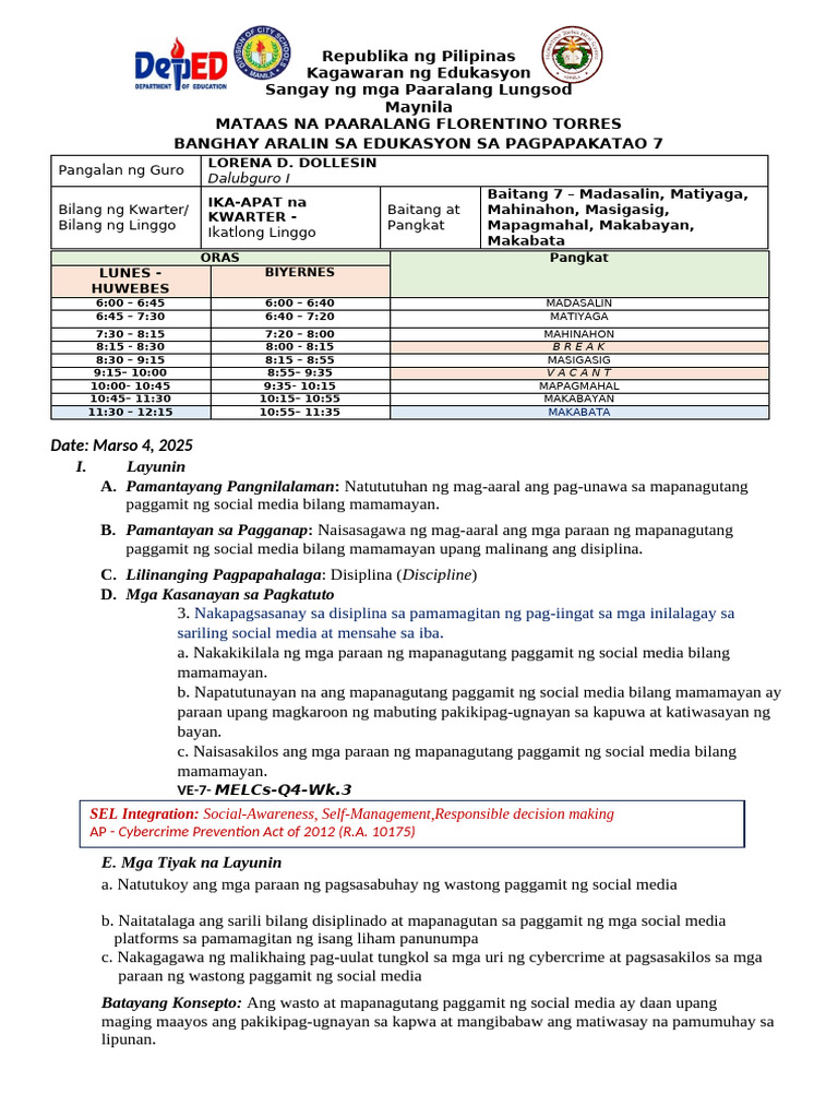 Sample DLP CO-1 | PDF