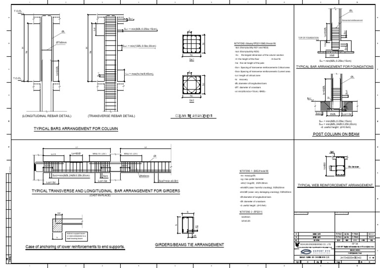 24173-00000-ST25-02 Standard Drawing For Concrete Work (2 6) | PDF ...