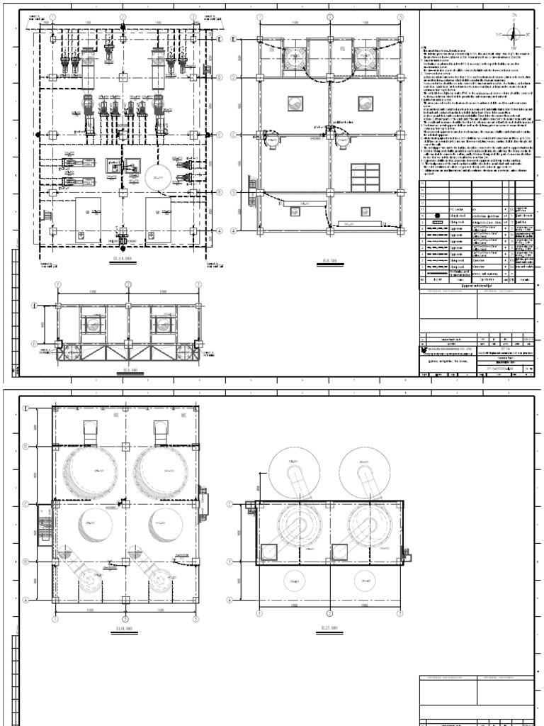 24173-04O000-EL50 Lightning and Earthing Plan Drawing | PDF