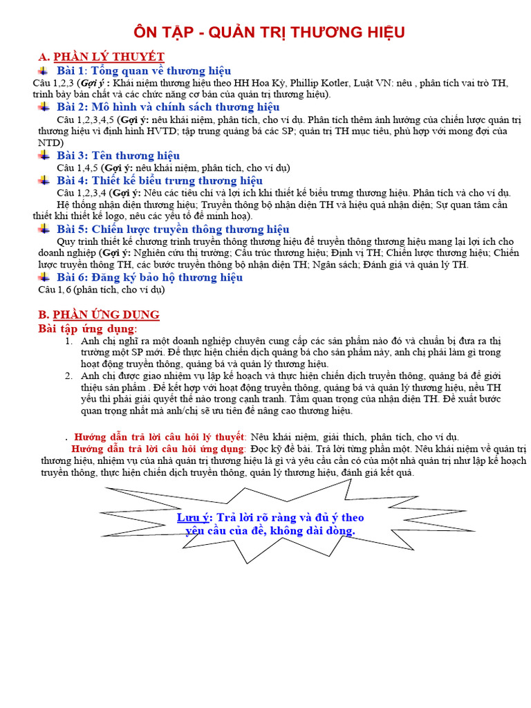 ĐC ôn tập QTTH -2B-2425-HK2B | PDF