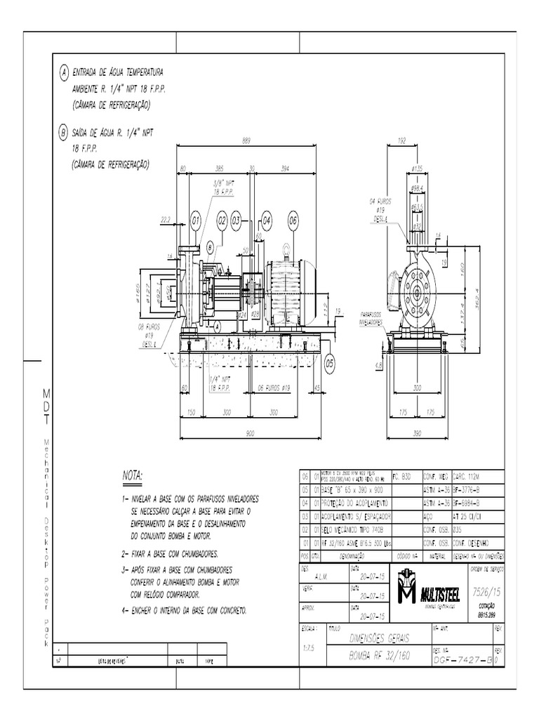 DGF-7427-B Rev.0 RF 32-160-Model | PDF