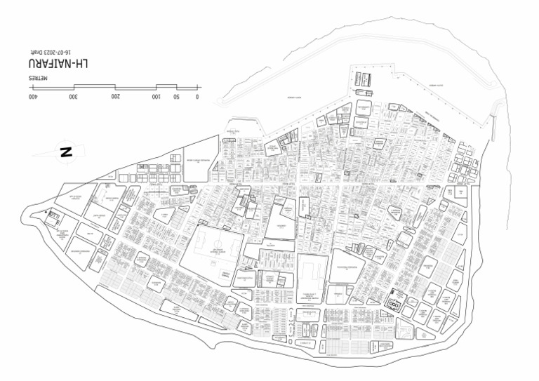 Naifaru Map Road Names 1720593176ZWUIe | PDF