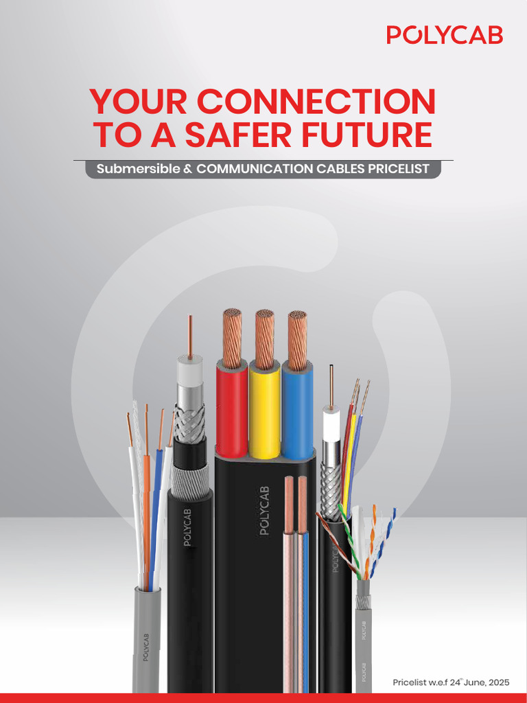 Polycab Communication & Submersible Cables LP DTD 24th June 2025 | PDF ...
