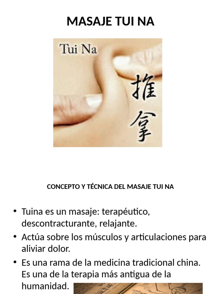 Masaje Tui Na | PDF | Masaje