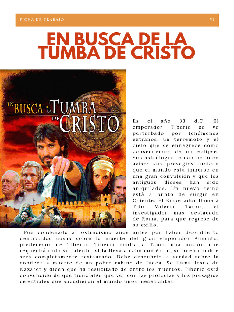 En Busca de La Tumba de Cristo | PDF | Jesús | Pablo el apóstol