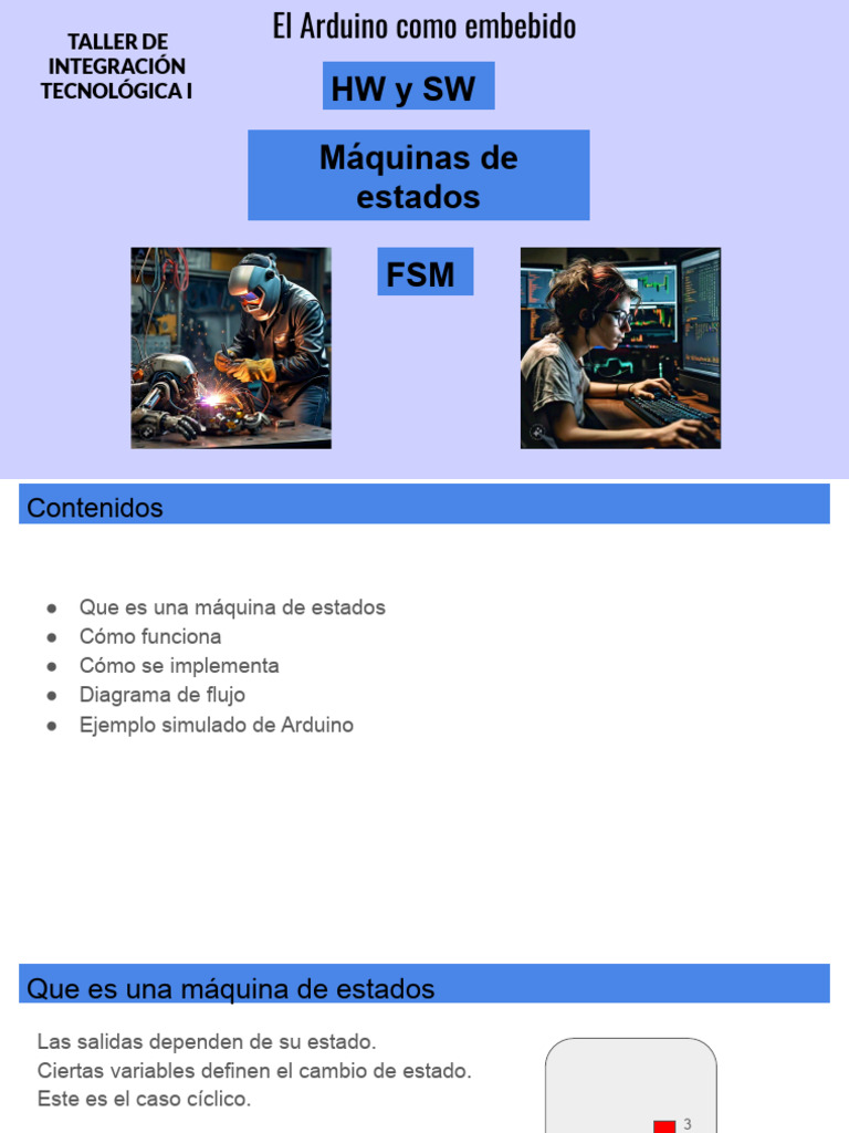 MaquinaEstados FSM | PDF | Ingenieria Eléctrica | Ingeniería Informática
