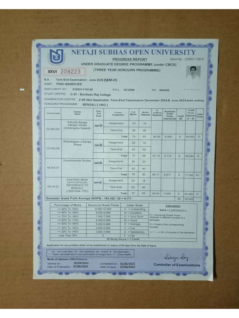 FinalYear Result | PDF
