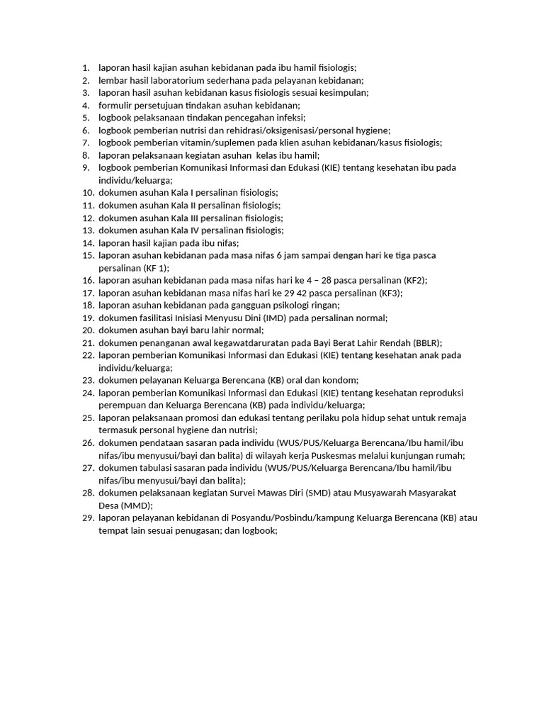 Panduan Asuhan Ibu Hamil Fisiologis | PDF