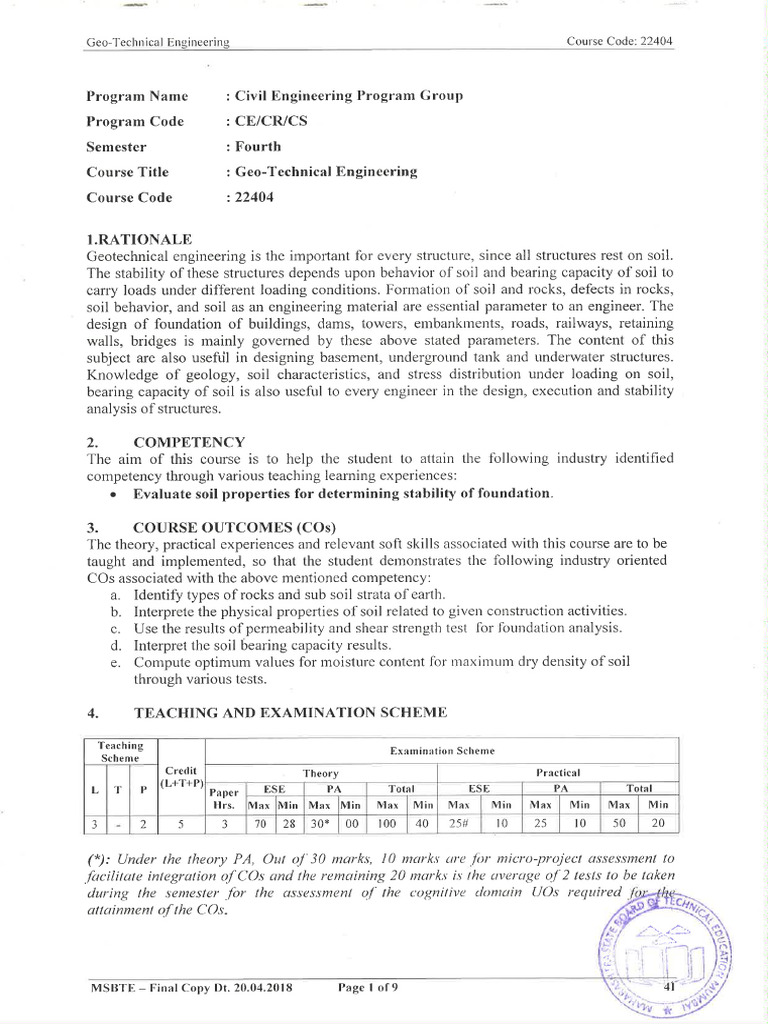 Geotechnical Engineering | PDF