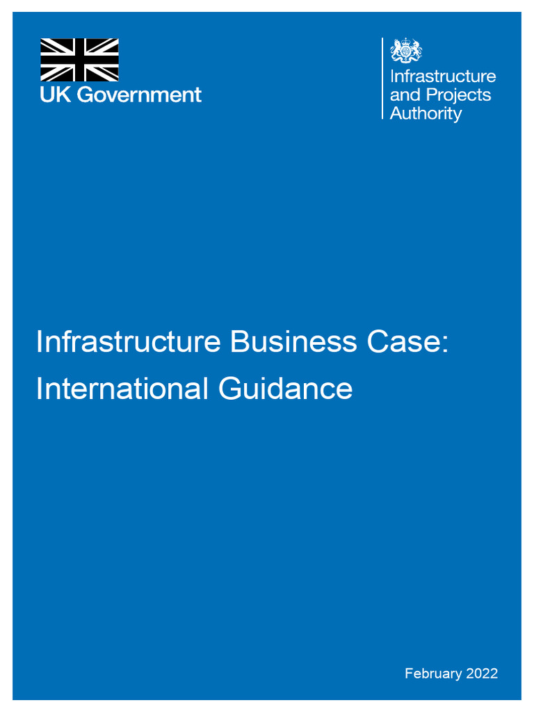 Infrastructure Business Case Guidance | PDF | Infrastructure | Cost ...