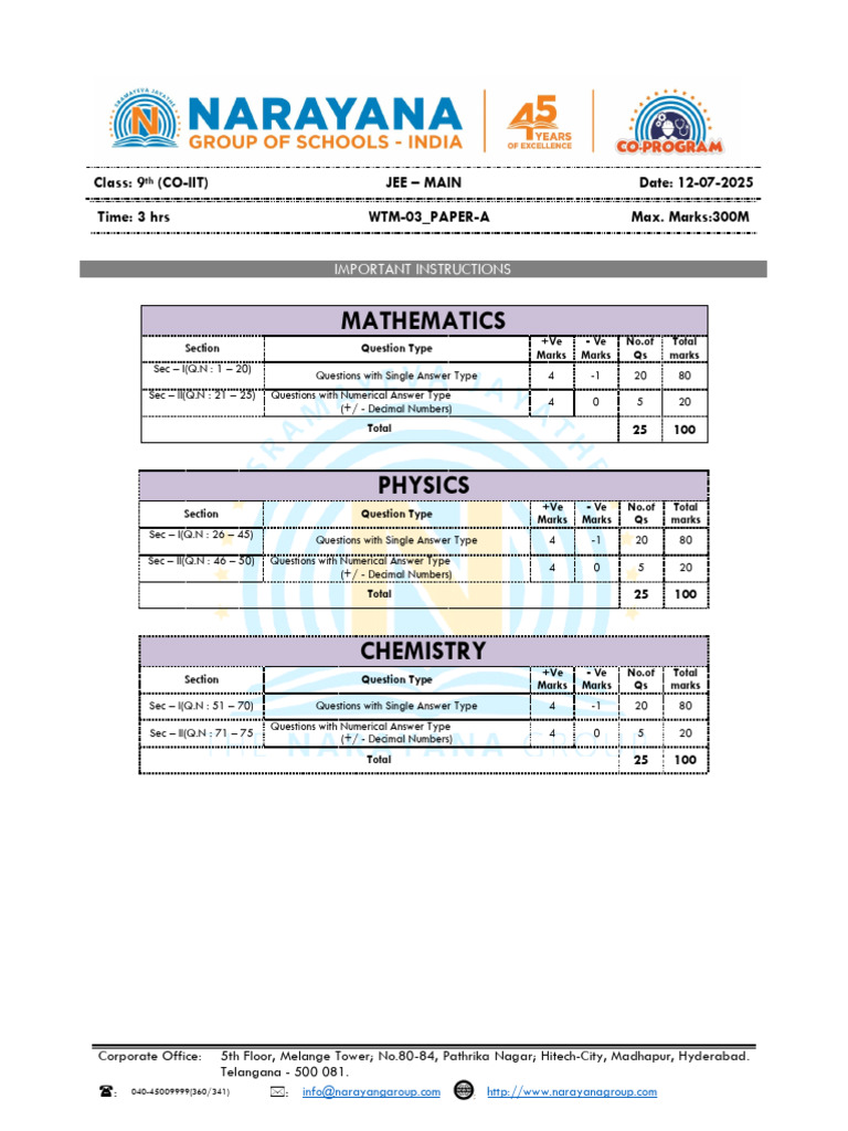 JEE Syllabus Overview for Class 9 | PDF | Acceleration | Equations Of ...