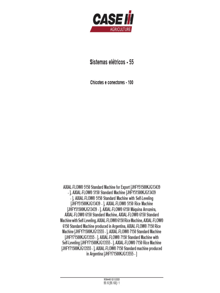 Diagrama Elétrico - Case Af150 - Português | PDF
