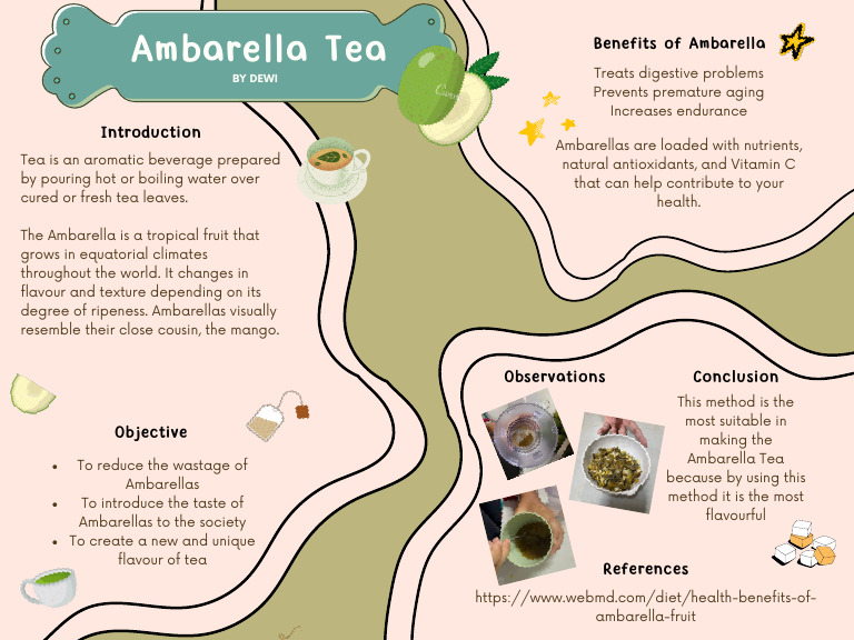 Ambarella Tea by Dewi | PDF
