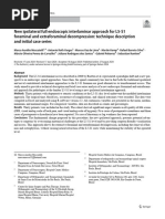 PSLD Surgery Procedure Overview | PDF | Vertebra | Anatomical Terms Of ...