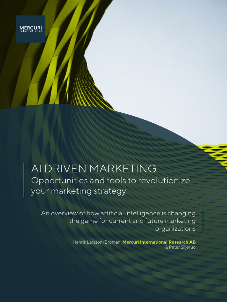 AI Marketing | PDF | Artificial Intelligence | Intelligence (AI ...