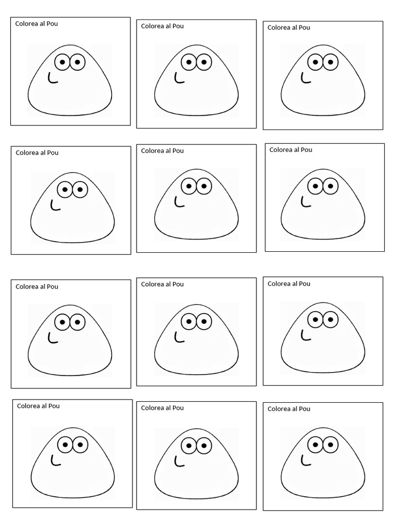 Pous Colorear | PDF