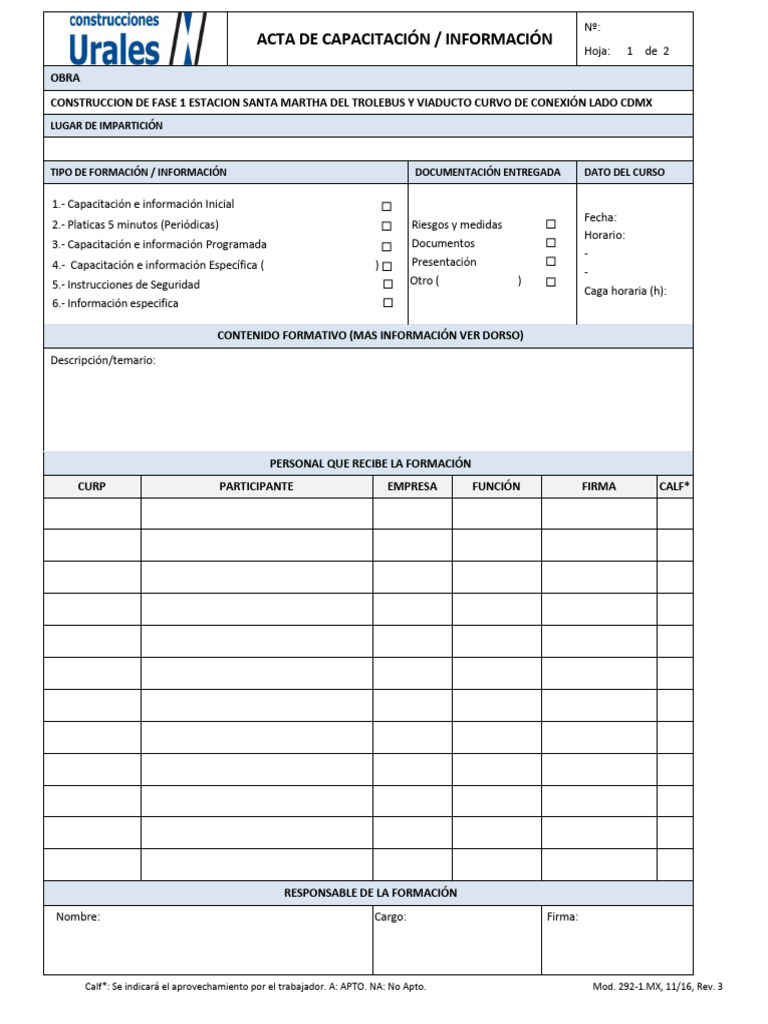 CAPACITACIONES | PDF