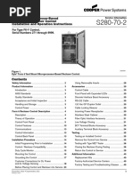 SecTER Cabinet Installation Guide | PDF | Nut (Hardware) | Screw