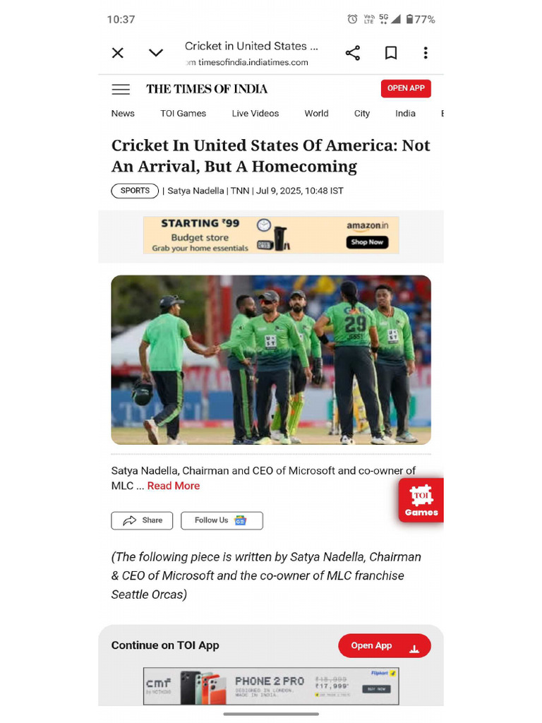 Cricket | PDF