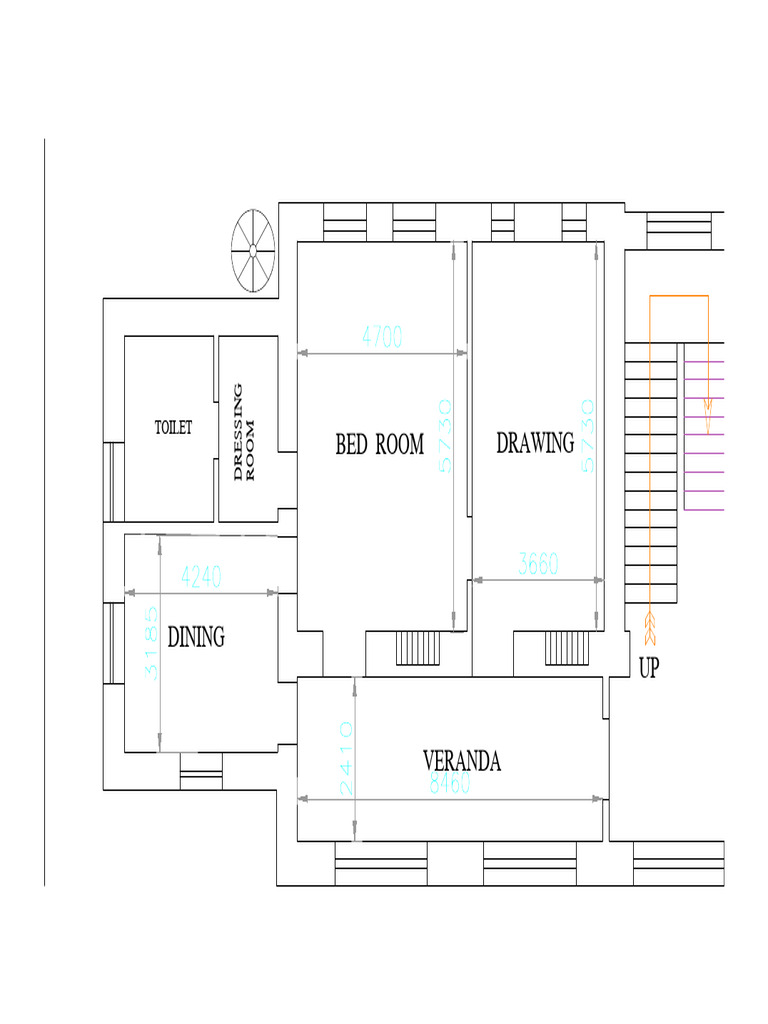 Existing Geust House - As Per Measurement - 29.07.2013-Model | PDF