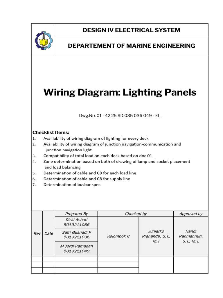 Cover DWG 1 Elec | PDF