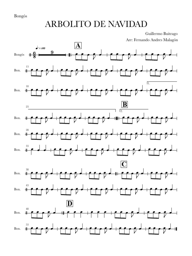 Bongos Arbolito | PDF