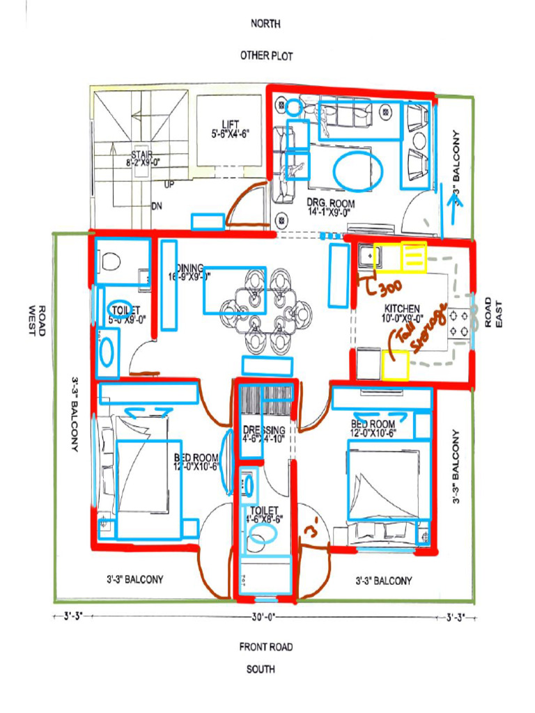 Mansi House Layout | PDF