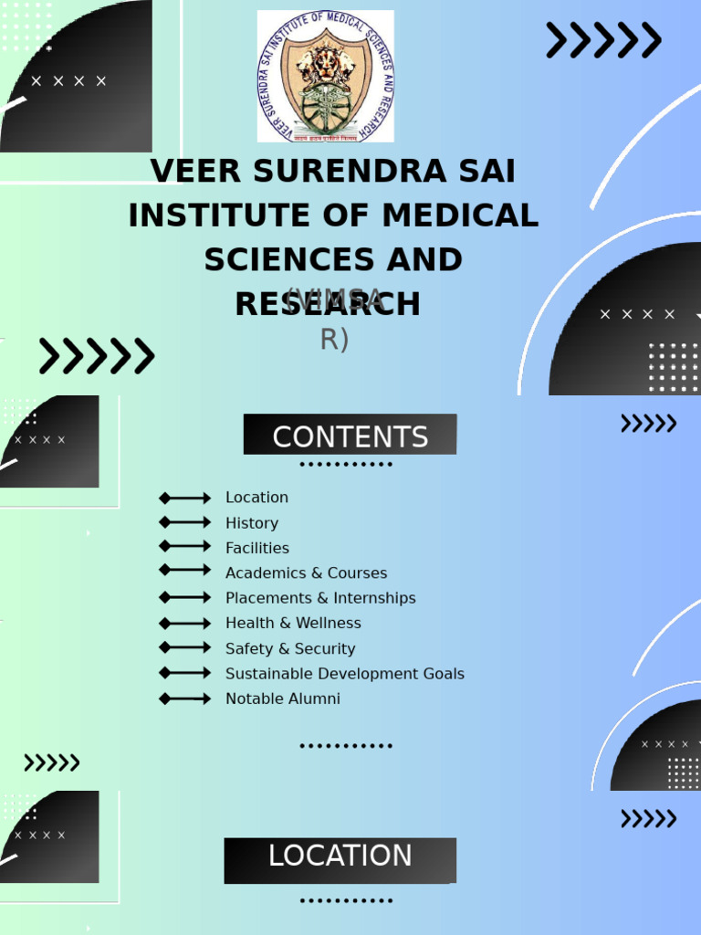 Veer Surendra Sai | PDF | Doctor Of Medicine | Health Care